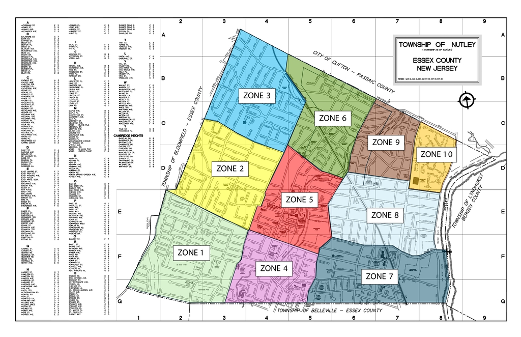 Township of Nutley New Jersey - Garbage Container Collection Program
